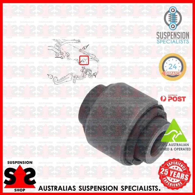 REAR AXLE LOWER Mounting, Control/Trailing Arm Suit SKODA Yeti 2.0 TDI ...