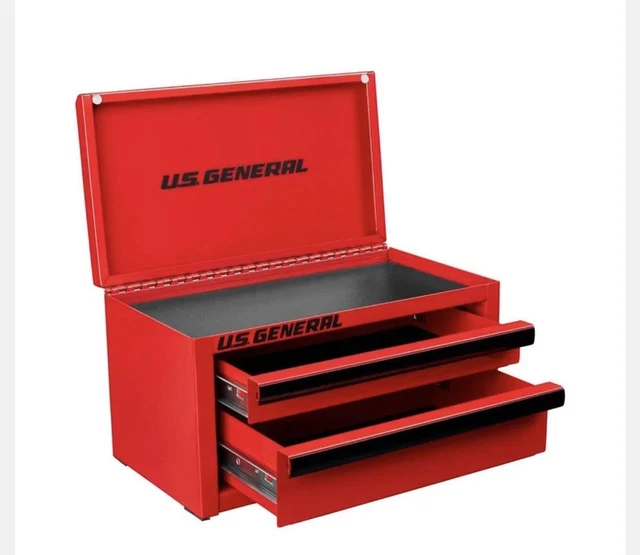 US GENERAL MINI Tool Box Harbor Freight RED US Stock £36.72 - PicClick UK