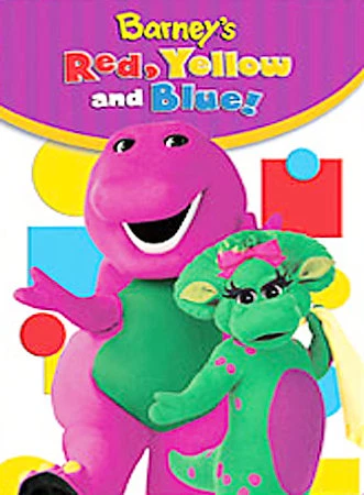 BARNEY - BARNEYS Red, Yellow, and Blue (DVD, 2004) Disc only $3.99 ...