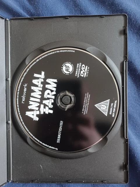 ANIMAL FARM 60TH Anniversary Edition (The British Film Collection ...