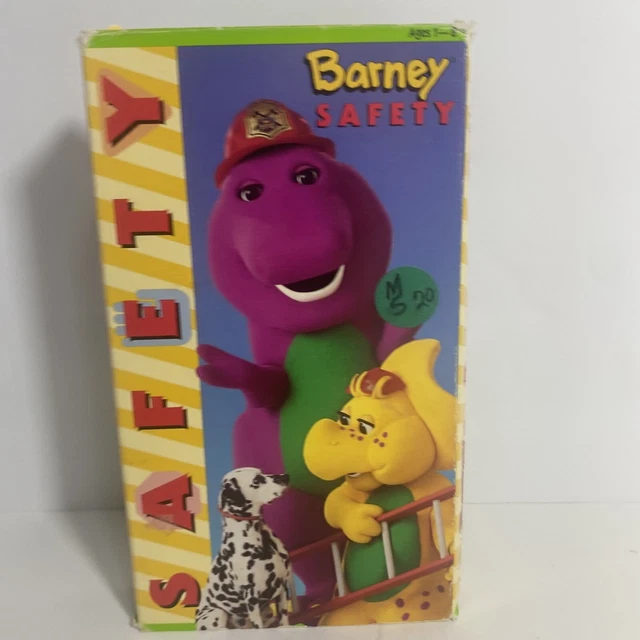 BARNEY SAFETY VHS Home Video Tape 1995 Lyons Group Rare SEALED $27.04 ...