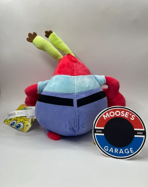 NICKELODEON SPONGEBOB SQUAREPANTS Red Mr Krabs Crab 12" Plush Licensed ...
