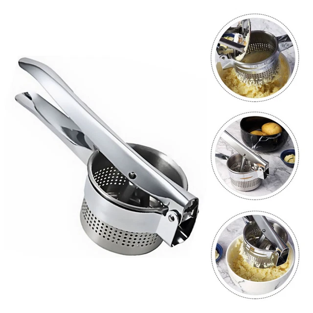 POTATO MINCER GARLIC Press Machine Garlic Mincing Press Ginger Mincer £ ...
