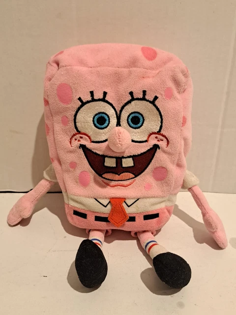 SPONGEBOB PINKPANTS LIMITED Edition 2006 Ty Beanie Nickelodeon Pink ...
