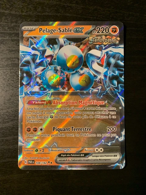 CARTE POKÉMON PELAGE-SABLÉ EX 108/182 PAR Ecarlate Violet Faille ...