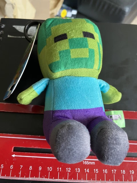 MINECRAFT MOJANG Baby Zombie Plush Clip On With Tag Official £8.95 ...