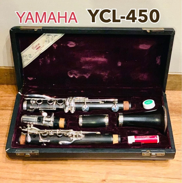 YAMAHA YCL-450 YCL450 Clarinetto IN Si Bemolle di Legno Vento Musica Strumento EUR 501,67 ...