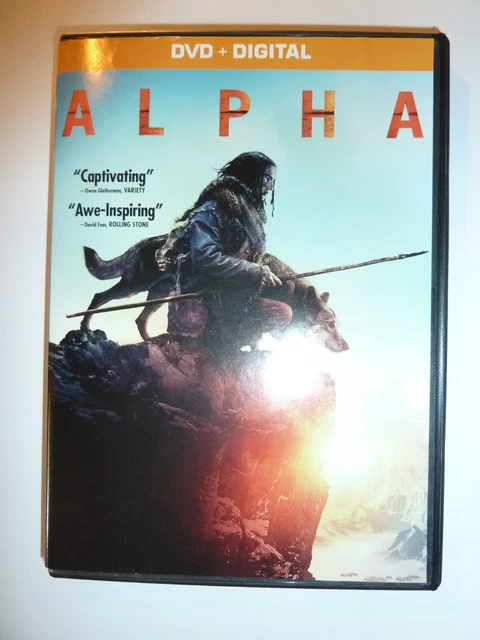 ALPHA DVD PREHISTORIC adventure movie ice age wolf Kodi Smit-McPhee ...