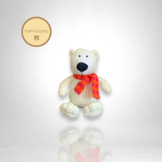 DOUDOU PELUCHE OURS blanc echarpe rouge orange EUR 8,00 - PicClick FR DOUDOU PELUCHE OURS blanc echarpe rouge orange EUR 8,00 - PicClick FR