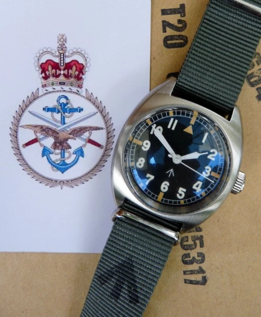 OROLOGIO DA CAMPO militare W10 General Service Seiko NH35A Automatico ...