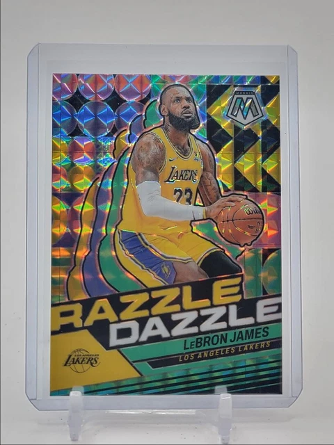LEBRON JAMES 2023-24 Mosaic Basketball Razzle Dazzle Sp Lakers Q2305 EUR 9,47 - PicClick FR