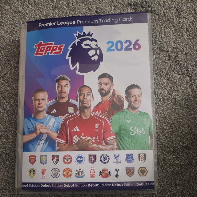 TOPPS PREMIER LEAGUE 2026 BINDER Complete base CARDS - 1-450 £3.81 ...