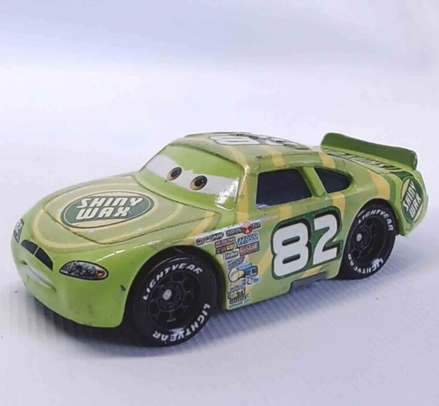 DISNEY PIXAR CARS Darren Leadfoot #82 SHINY WAX 1:55 CHINA DIECAST ...