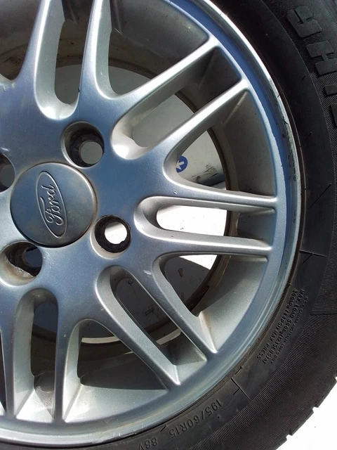 FORD FOCUS MK1 15" ALLOY WHEEL With TYRE 195 60 15 SINGLE X1 GENEUNE 👍 ...