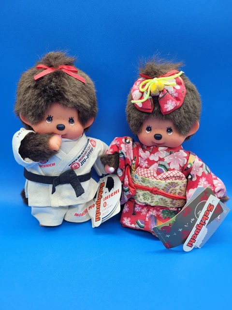 RARE SEKIGUCHI 30TH Anniversary Monchhichi Jiu Jitsu & Gasha $283.00 ...