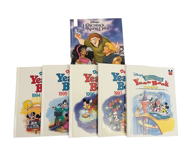 DISNEY’S WONDERFUL WORLD of Reading Years Books 1994-97 + Millennium ...