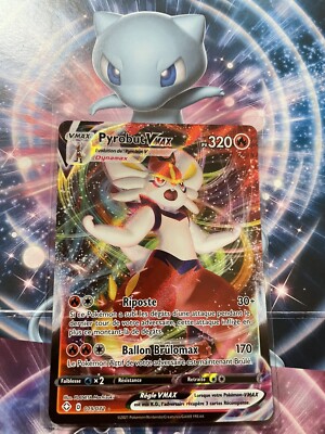 CARTE POKÉMON PYROBUT Vmax 019/072 EB4.5 Destinées Radieuses FR NEUF ...