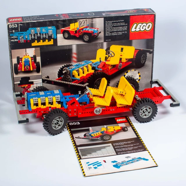 LEGO TECHNIC 853 Auto Chassis mit Anleitung und OVP EUR 229,00 ...