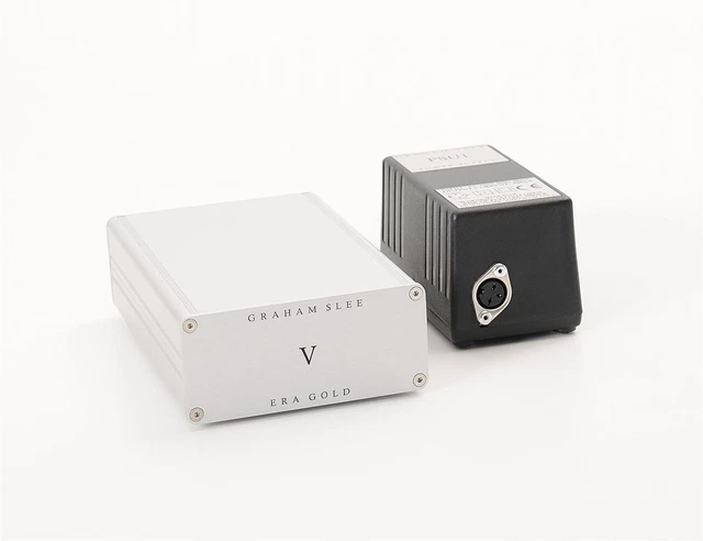 GRAHAM SLEE PHONO Préamplificateur Era Gold V MM Incl PSU1 Alimentation ...