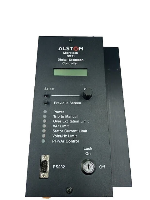 CONTROLADOR DE EXCITAÇÃO Digital ALSTOM Microtech DX21-M3 £1,914.75 ...