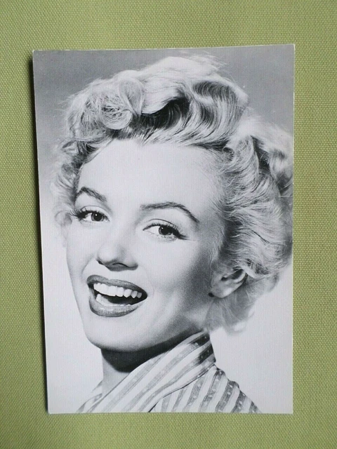 MARILYN MONROE - Film Star - Usa " Postcard " Size 4 X 6 Inches Approx £2.99 - PicClick UK