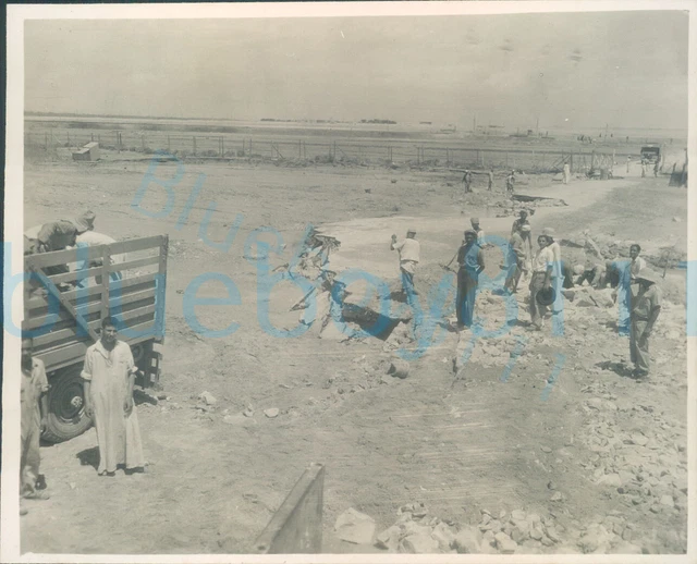 WW2 CAIRO EGYPT British RAF Almaza Prep speedway 4x3.5" Orig Photo EUR ...