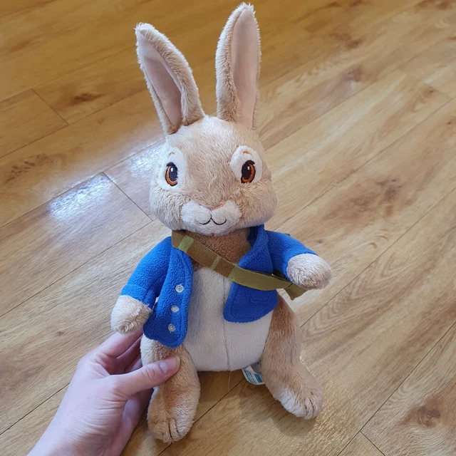 TALKING PETER RABBIT Bunny Soft Toy from Beatrix Potter Peter Rabbit ...