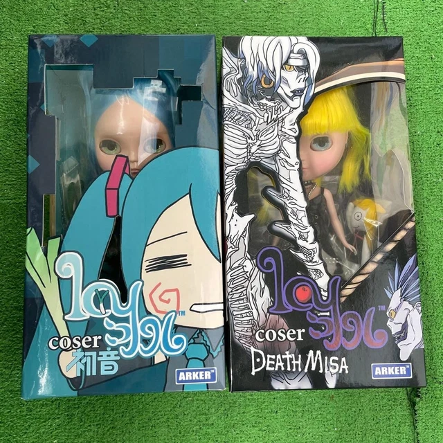 HATSUNE MIKU & Death Note Misa Doll Figures ARKER Unused Collectible ...