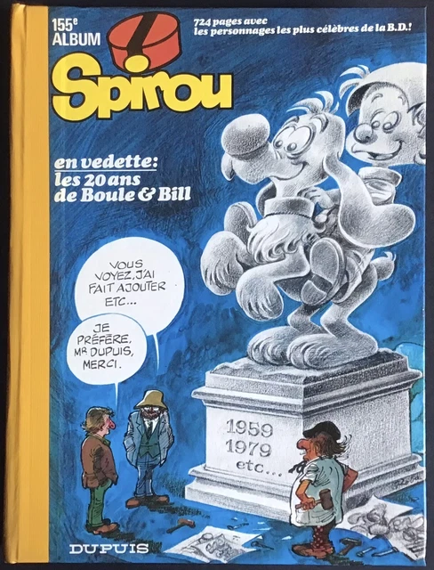 SPIROU ALBUM RELIURE n°155 de 1979 n°2164 à 2176 Très bon état EUR 20,00 - PicClick FR