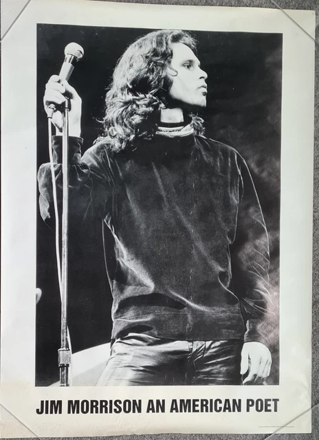 THE DOORS JIM Morrison An American Poet Original Poster £4.99 - PicClick UK