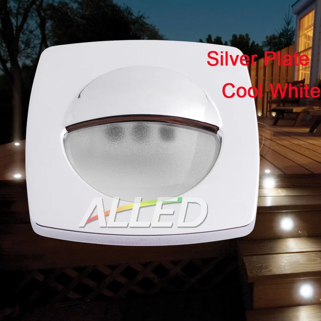 12V LED COURTESY Light Yacht Boat RV Caravan Camper Accent Step Lamp ...