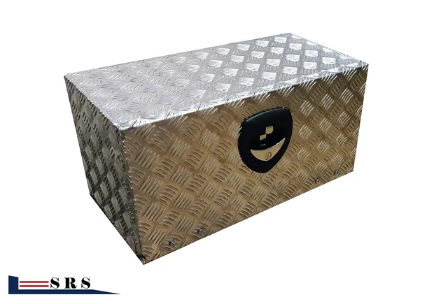 ALUMINIUM 5BAR STORAGE Box Campervan Motorhome Caravan Backbox Toolbox ...