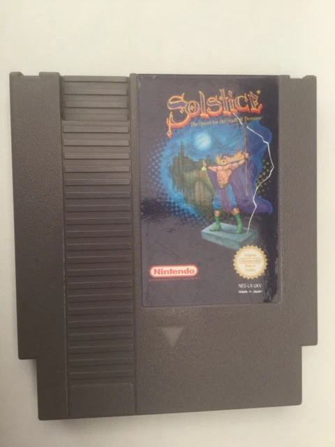 🌟SOLSTICE🌟NINTENDO🌟NES🌟CARTRIDGE🌟UK🇬🇧SELLER🌟FAST UK POSTAGE🌟 £14.95 ...