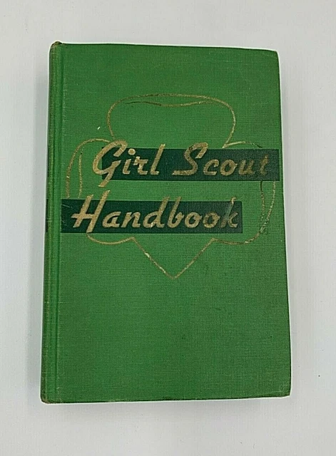 VINTAGE GIRL SCOUT Hand Book Handbook 1950 Intermediate Program ...