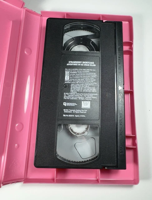 VINTAGE 2004 STRAWBERRY Shortcake Seaberry Beach Party VHS w/ Berry ...