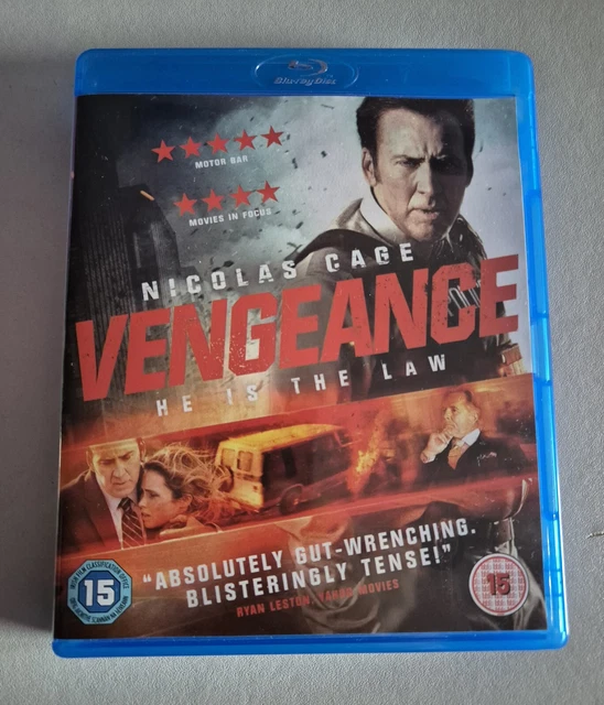 VENGEANCE (BLU-RAY) NICOLAS Cage, Don Johnson. Region B £1.50 - PicClick UK