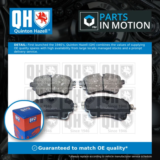 BRAKE PADS SET fits AUDI Q5 FY, FYT 3.0D Rear 2017 on QH 4N0698451 ...