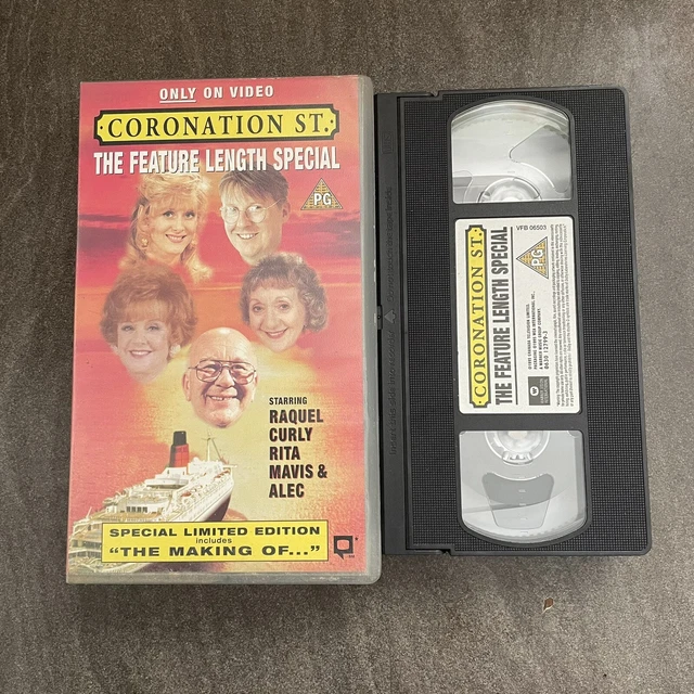 CORONATION ST. STREET - The Feature Length Special - PAL VHS Video Tape ...