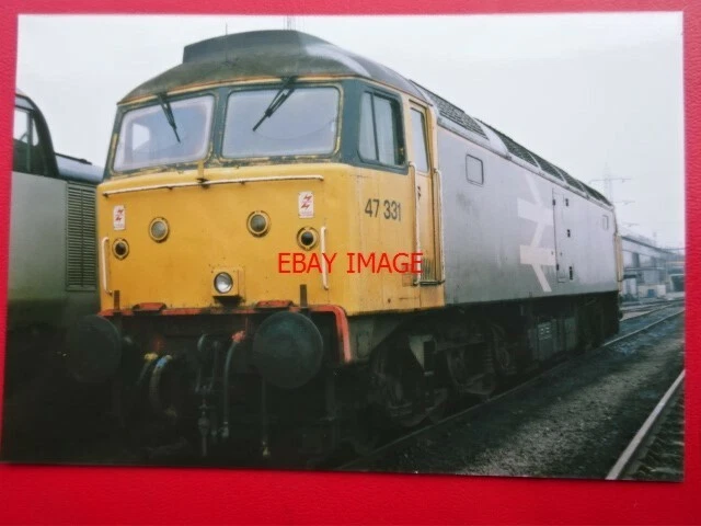 PHOTO BR Class 47 Loco No 47331 £1.50 - PicClick UK