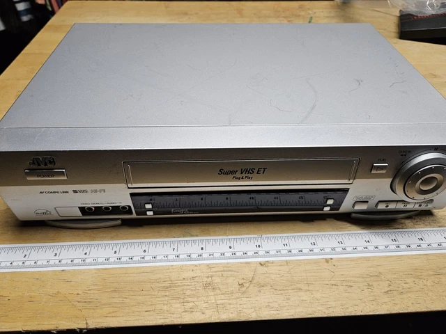 JVC SUPER VHS ET Professional Series VHS Player Recorder Working HR ...