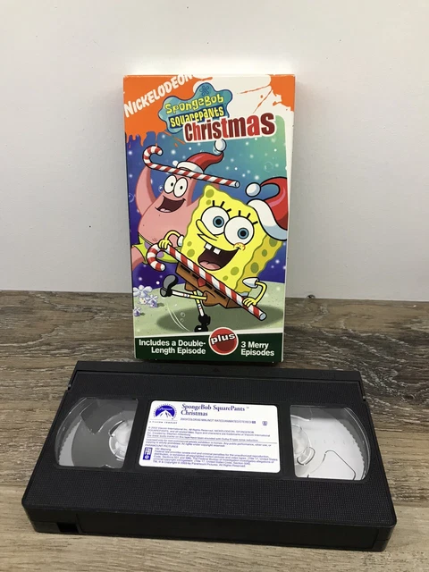 SPONGEBOB SQUAREPANTS - Christmas (VHS, 2003) Nickelodeon EUR 10,30 ...