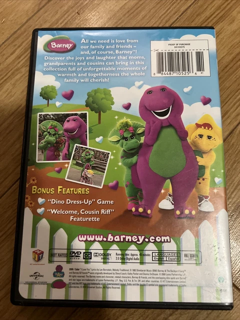 BARNEY: WE LOVE Our Family (DVD, 2007) $12.99 - PicClick CA