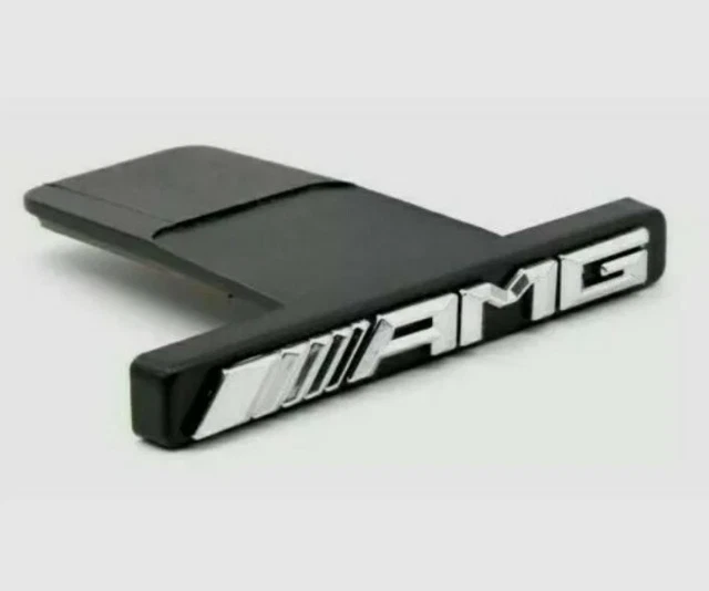 AMG GRILL SCHRIFTZUG Silber Emblem Logo Mercedes Panamericana ...