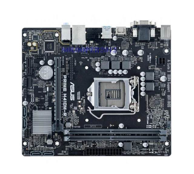 ASUS PRIME H410M-R LGA 1200 Intel H410 DDR4 DIMM USB3.2 Motherboard ...