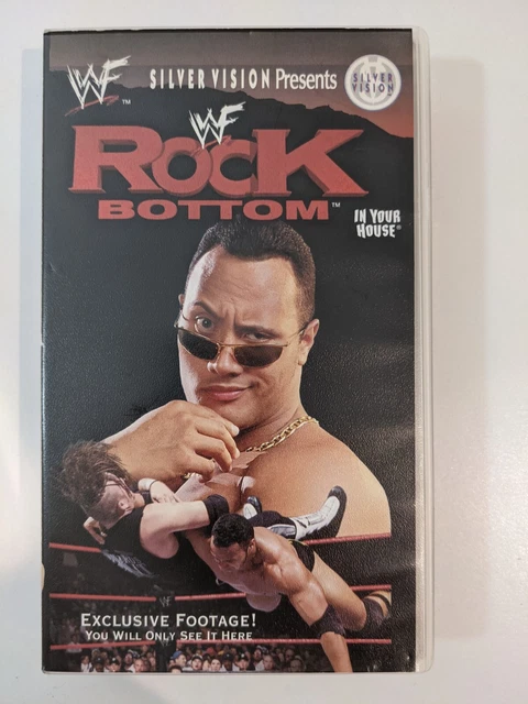 WWF - IN Your House 26 - Rock Bottom (VHS, 1999) WWE The Rock £7.00 ...
