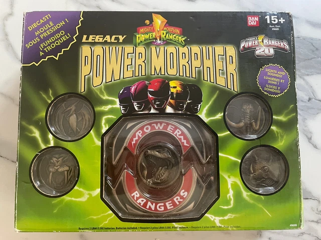 MIGHTY MORPHIN POWER Rangers (MMPR) Legacy Power Morpher - En boîte ...