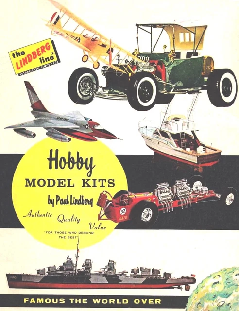 AEROMODELLING - LINDBERG 1965 Modeling Catalog (ENG) DVD £8.66 ...