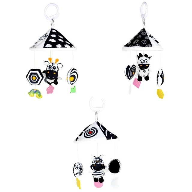 BABY RATTLE TOY Pushchair Wind Chime Pram Pendant Crib Hanging Bed Bell ...