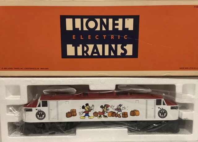 LIONEL DISNEY ELECTRIC Engine Locomotive 6-18311! O Gauge Train Mickey ...