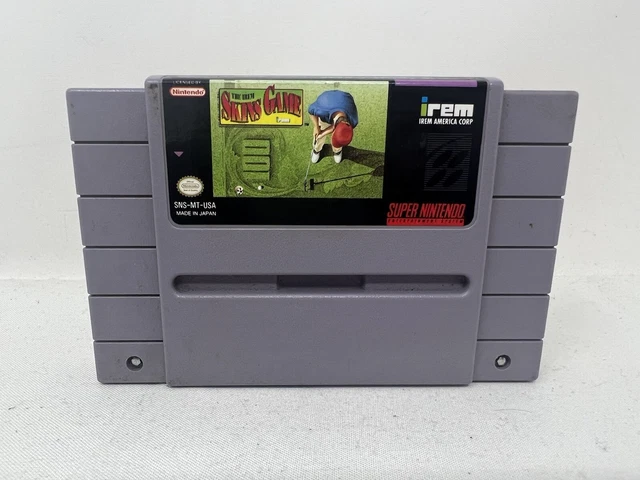 IREM SKINS GAME (Super Nintendo Entertainment System 1992) SNES ...